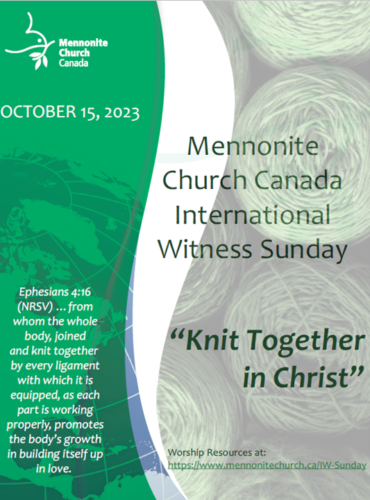 International Witness Sunday - Mennonite Church Canada